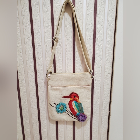 Bags | Hummingbird Purse Bag Embroidered | Poshmark